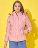 Buy Peach Jackets & Coats for Women by BUYNEWTREND Online | Ajio.com