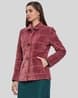 Buy Plum Jackets & Coats for Women by Lure Urban Online | Ajio.com