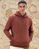 Buy Rust Sweatshirt & Hoodies for Men by DAMENSCH Online | Ajio.com