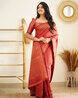 Buy Red Sarees for Women by Silverfly Online | Ajio.com