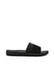 Buy Aldo Men Round-Toe Slides with Striped Detail | Black Color Men ...