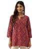 Buy Maroon Kurtis & Tunics for Women by Clothing Culture Online | Ajio.com