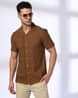Buy Brown Shirts for Men by NETPLAY Online | Ajio.com