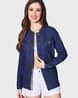 Buy Indigo Jackets & Coats for Women by FLEXY BY BUYNEWTREND Online ...