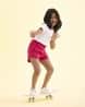 Buy Pink Shorts & 3/4ths for Girls by GO COLORS Online | Ajio.com