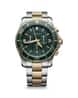 Buy Victorinox Men Chronograph Watch with Metal Strap-241693 | Green ...