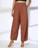 Buy Rust Trousers & Pants for Women by Fig Online | Ajio.com
