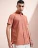 Buy Rust Shirts for Men by KETCH Online | Ajio.com