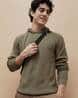 Buy Olive Sweaters & Cardigans for Men by FAME FOREVER BY LIFESTYLE ...