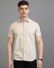 Buy Cream Shirts for Men by AK Online | Ajio.com