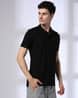 Buy Jet Black Tshirts for Men by JOHN PLAYERS Online | Ajio.com