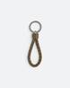 Buy BOTTEGA VENETA Intreccio Leather Key Ring | Brown Color Men | AJIO LUXE