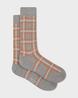 Buy PAUL SMITH Hugo Check Timeless Socks | Grey Color Men | AJIO LUXE
