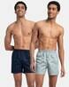 Buy Navy & Slate Boxers for Men by Jockey Online | Ajio.com