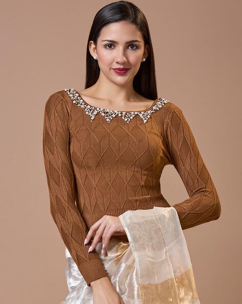 Woolen blouse store
