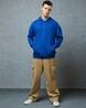 Buy Royal Blue Sweatshirt & Hoodies for Men by Weezy Online | Ajio.com