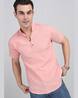 Buy Peach Shirts for Men by WUXI Online | Ajio.com