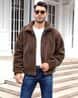 Buy Coffee Jackets & Coats for Men by BE SAVAGE Online | Ajio.com