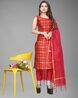 Buy Red Dress Material for Women by SDK FASHION Online | Ajio.com