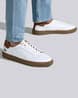 Buy White/Brown Sneakers for Men by Neemans Online | Ajio.com