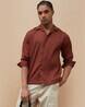 Buy Rust Shirts for Men by Forca by Lifestyle Online | Ajio.com
