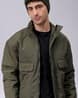 Buy Olive Jackets & Coats for Men by The Indian Garage Co Online | Ajio.com