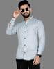 Buy Silver Shirts for Men by Luxury Crown Online | Ajio.com