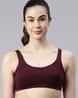 Buy Grape Wine Bras for Women by ENAMOR Online | Ajio.com