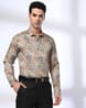 Buy Brown Shirts for Men by NETPLAY Online | Ajio.com