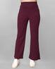 Buy Maroon Trousers & Pants for Women by StyleDrawer Online | Ajio.com