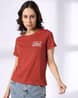 Buy Rust Tshirts for Women by RIO FOR TRENDS SELECT Online | Ajio.com