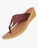 Buy Maroon Heeled Sandals for Women by SILK FEET Online | Ajio.com