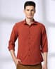 Buy Rust Shirts for Men by NETPLAY Online | Ajio.com
