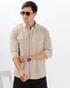 Buy Cream Shirts for Men by COLOR HUNT Online | Ajio.com