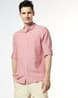 Buy Peach Shirts for Men by Buda Jeans Co Online | Ajio.com
