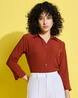 Buy Rust Shirts for Women by DIMPY GARMENTS Online | Ajio.com