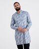 Buy Blue Kurtas for Men by Mr Button Online | Ajio.com