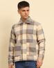 Buy Fawn Check Jackets & Coats for Men by GLOBAL REPUBLIC Online | Ajio.com