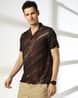 Buy Brown Shirts for Men by NETPLAY FOR TRENDS SELECT Online | Ajio.com