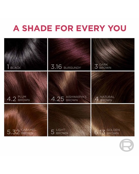 Brown Hair Color Number Chart - Infoupdate.org