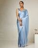 Buy Powder Blue Sarees for Women by SOCH Online | Ajio.com