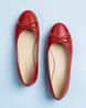 Buy RED Flat Shoes for Women by MIORAH Online | Ajio.com