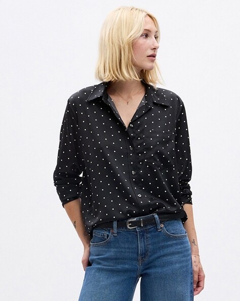Gap polka dot shirt store