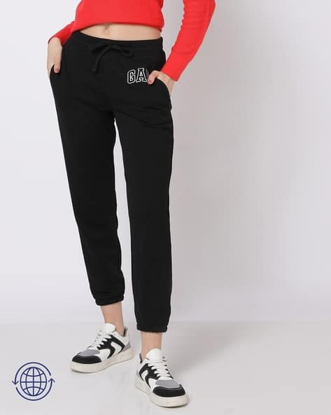 Women Heritage Logo Print Regular Fit Joggers