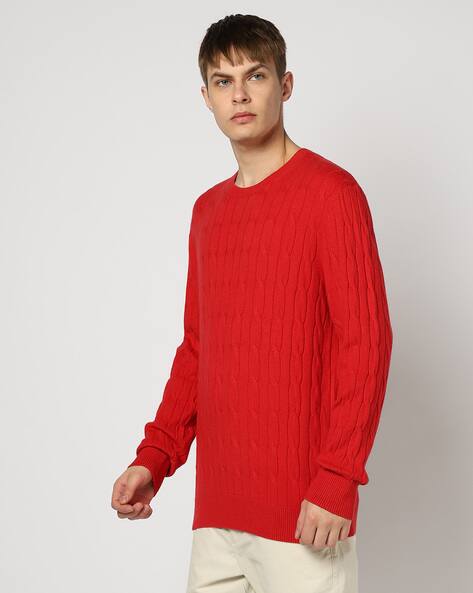 Buy Red Sweaters & Cardigans for Men by GAP Online | Ajio.com