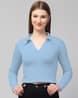 Buy Sky Blue Tops for Women by Maheshvi Online | Ajio.com