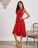 Buy Fire Red Dresses for Women by OOMPH! Online | Ajio.com