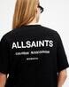 Buy ALL SAINTS Omnium Lisa Boxy Fit Crew-Neck T-Shirt | Black Color ...