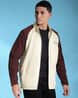 Buy Brown & Cream Jackets & Coats for Men by BEYOUNG Online | Ajio.com