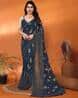 Buy Blue Sarees for Women by GRIVA DESIGNER Online | Ajio.com
